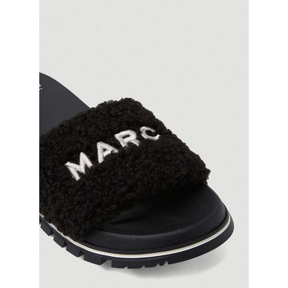 Marc Jacobs | Shoes | Marc Jacobs The Slides In Black | Poshmark